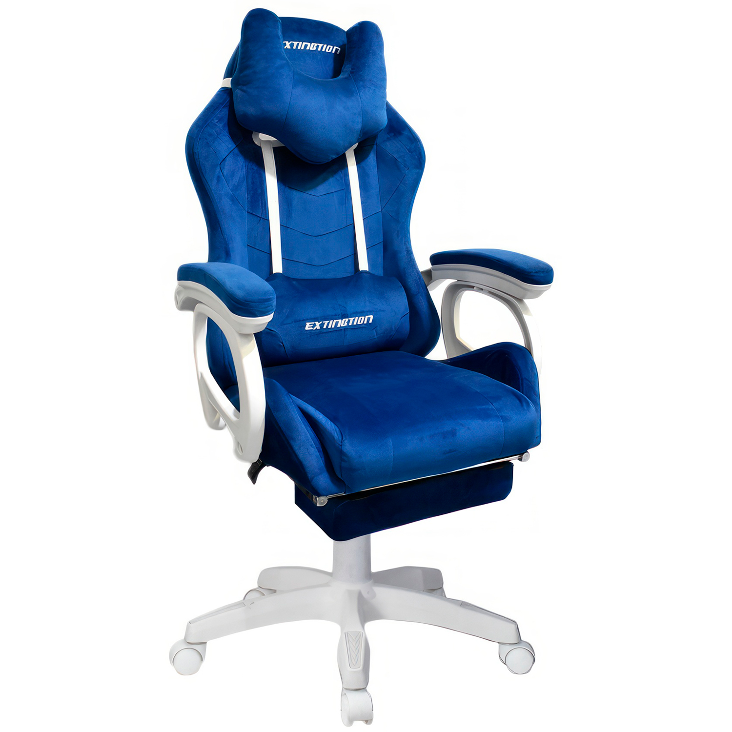 Silla Gamer Extingtion Sapp Gamuza Azul Total – Tiqnia